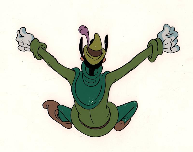 L92. Goofy upside down in black marker with green clothes (23) – Works ...