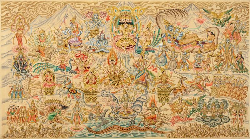 Hindu Gods and Demons (Indian Dieties) – Works – eMuseum